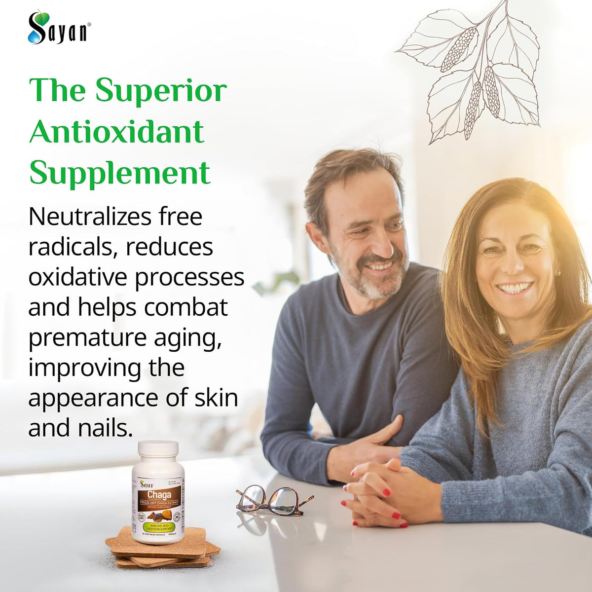 natural chaga extract for wellness
