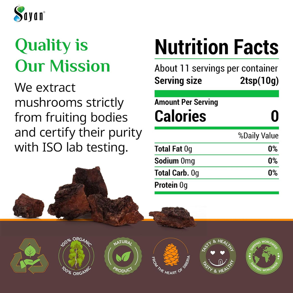 natural chaga for immune support
