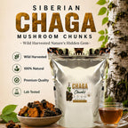natural chaga mushroom for wellness