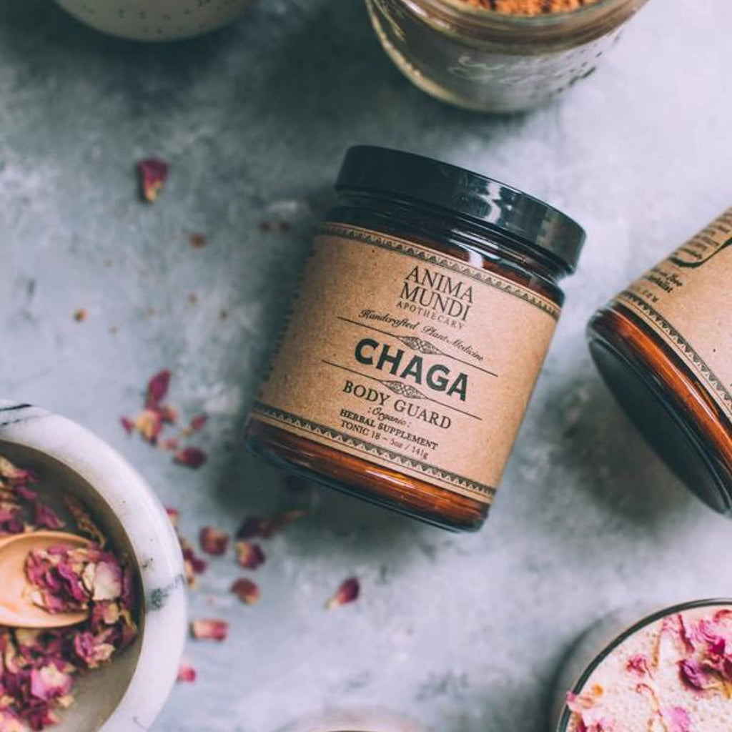 natural chaga powder for smoothies