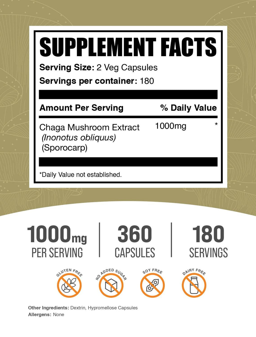 natural chaga supplement for immunity