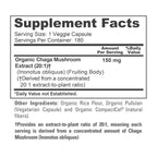 natural chaga supplement for vitality