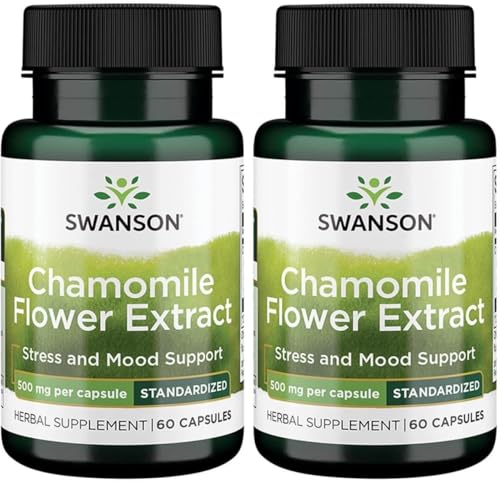 natural chamomile flower supplement