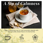 natural chamomile flowers for tea
