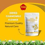 natural chamomile flowers for tea