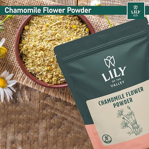 natural chamomile for calming sleep