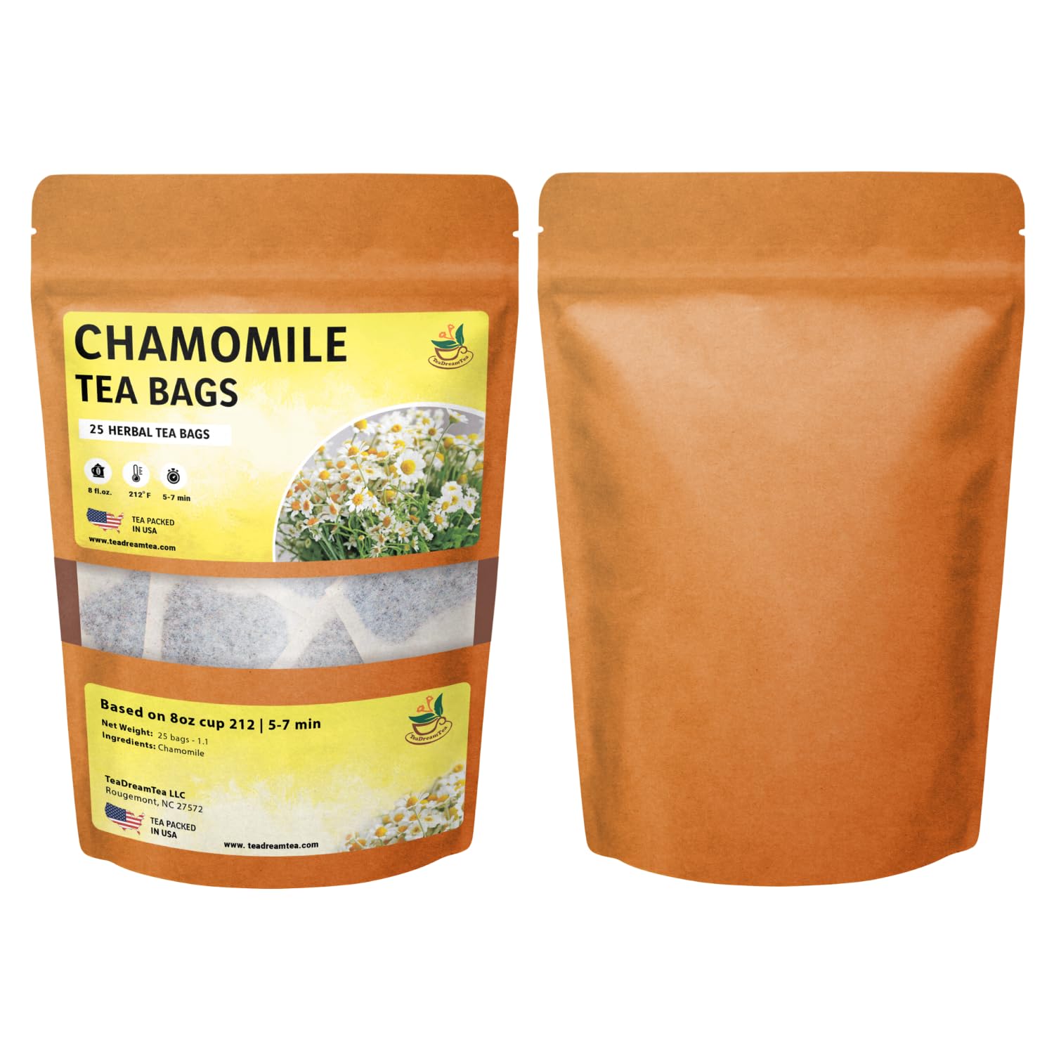 natural chamomile herbal infusion