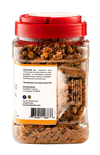 natural chamomile tea for calming