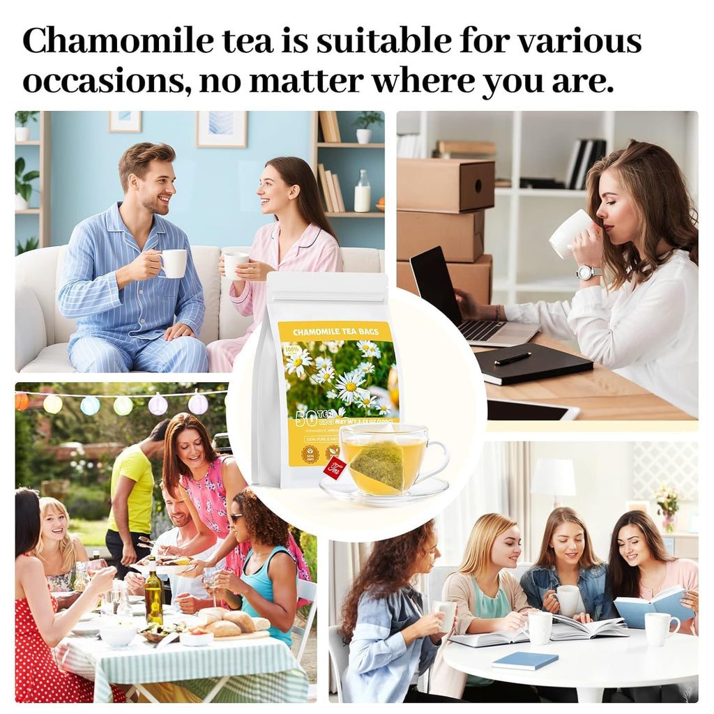 natural chamomile tea for digestion