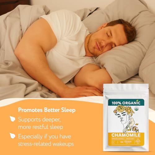 natural chamomile tea for relaxation