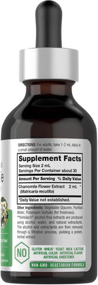 natural chamomile tea tincture