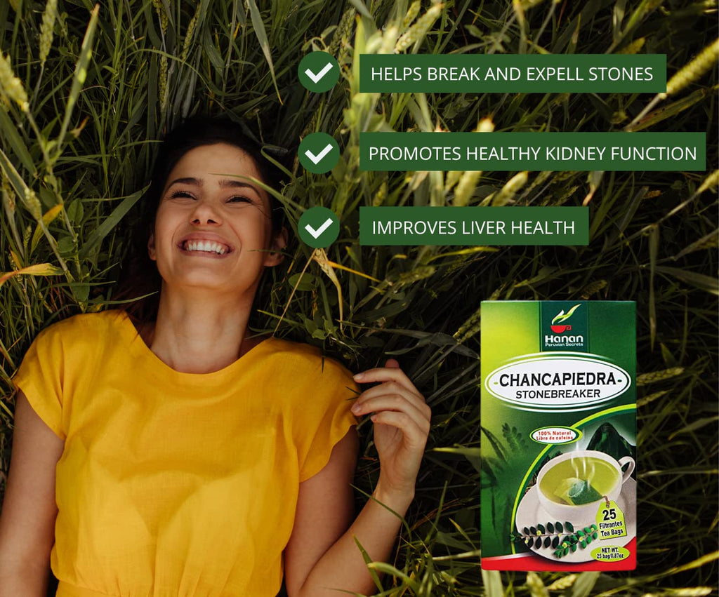 natural Chancapiedra herbal detox tea