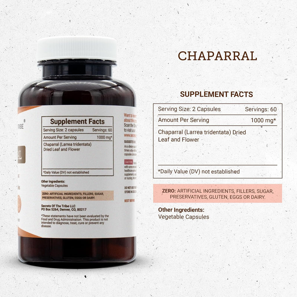 natural chaparral extract benefits