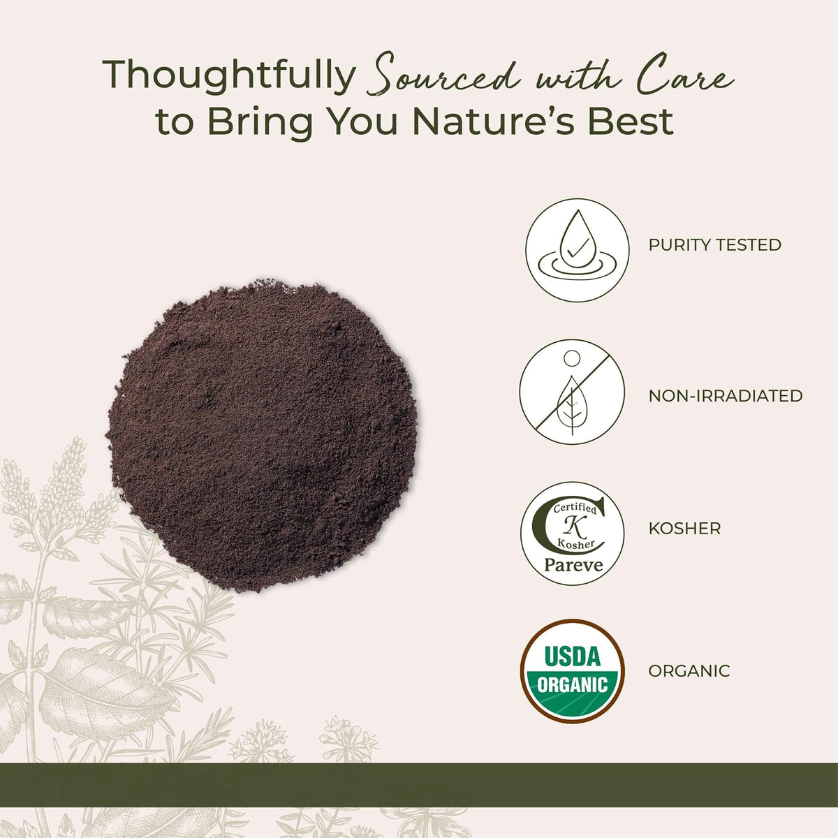 natural chaste tree powder for wellness