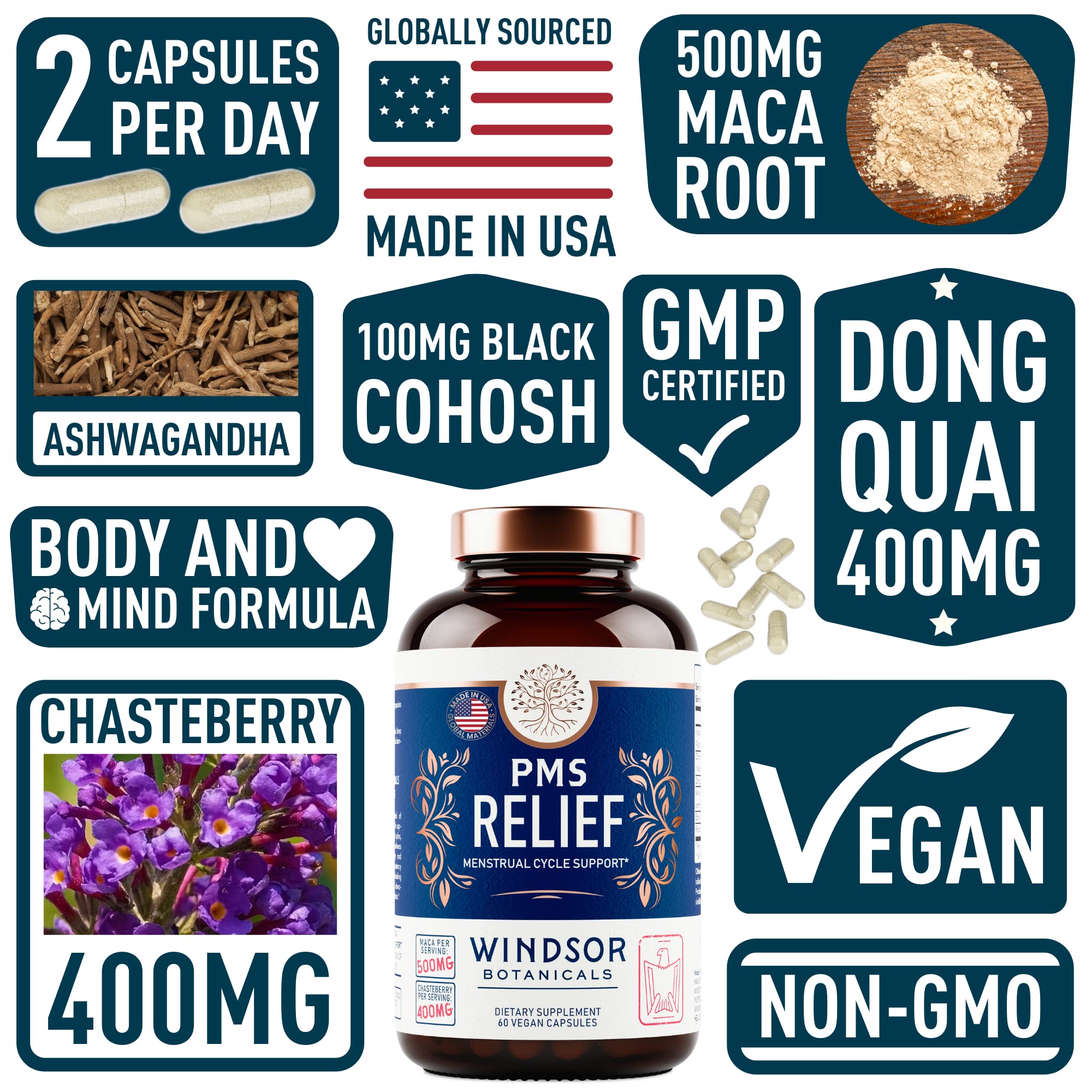 natural chasteberry for menstrual comfort