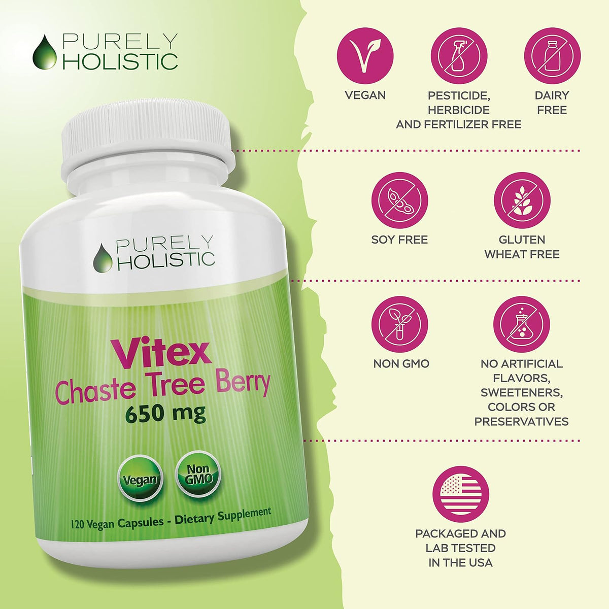 natural Chasteberry multivitamin benefits