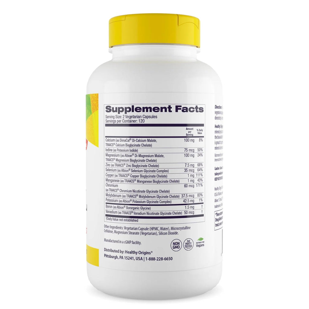 natural chelated minerals for better absorption
