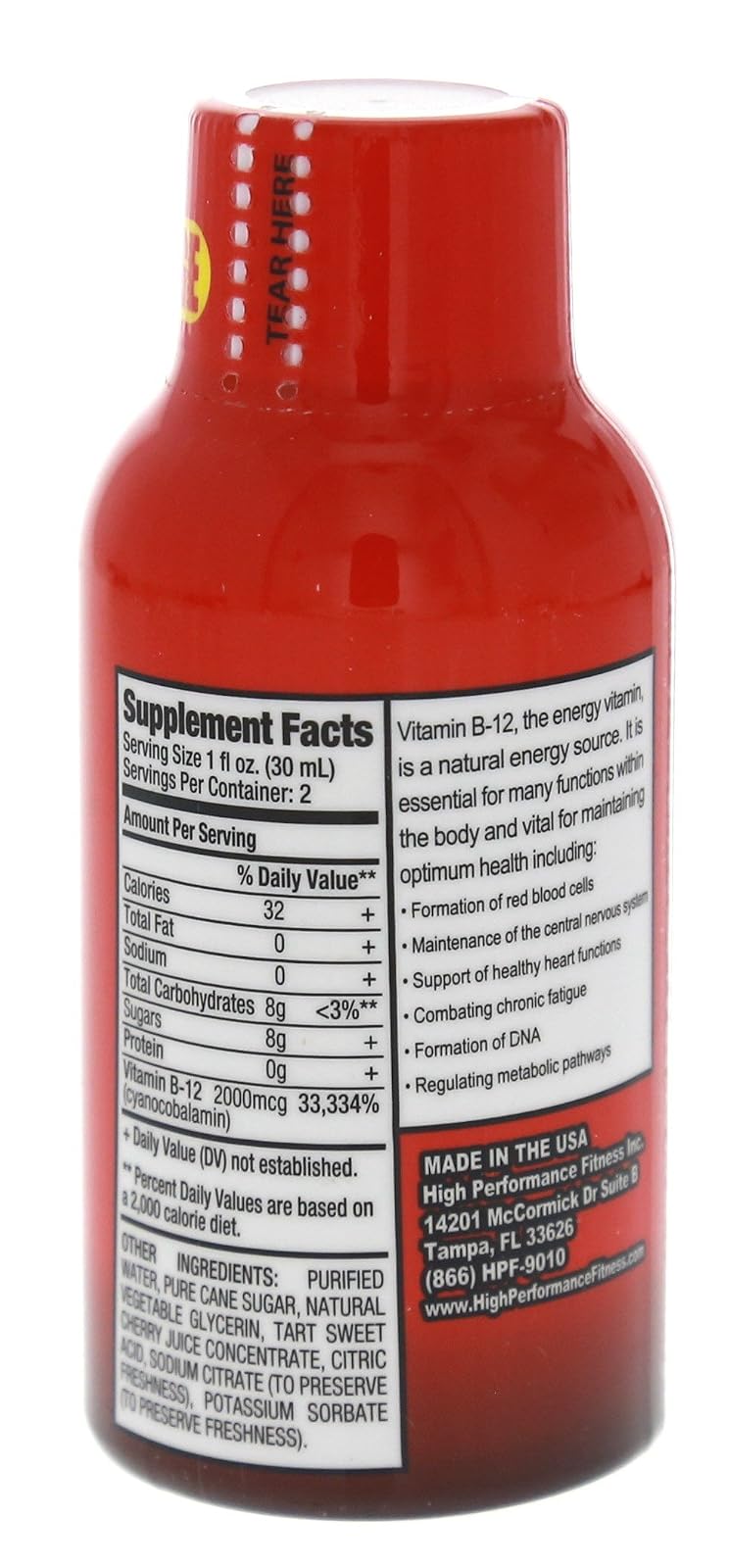 Natural cherry B12 for better mood
