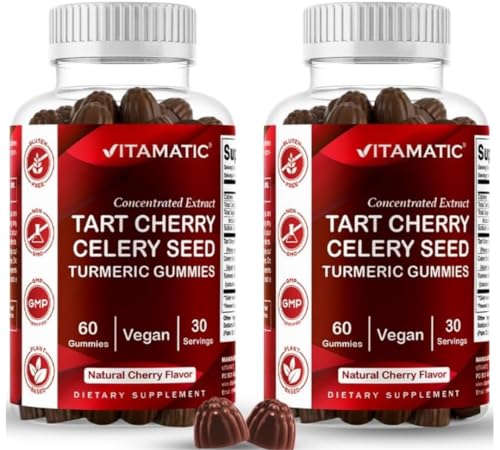 Natural cherry flavour gummies