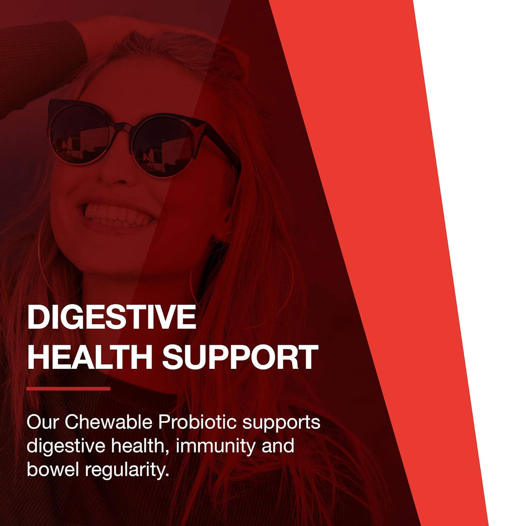 natural chewable probiotics for balanced digestion