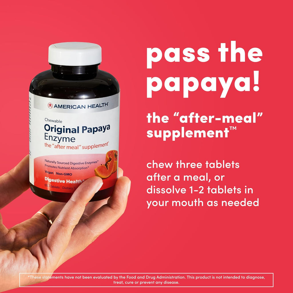 natural chewable tablets for digestive comfort