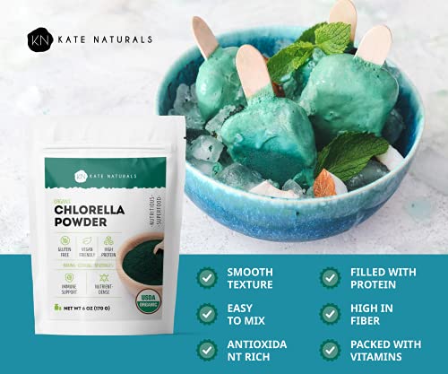 natural chlorella for healthy recipes