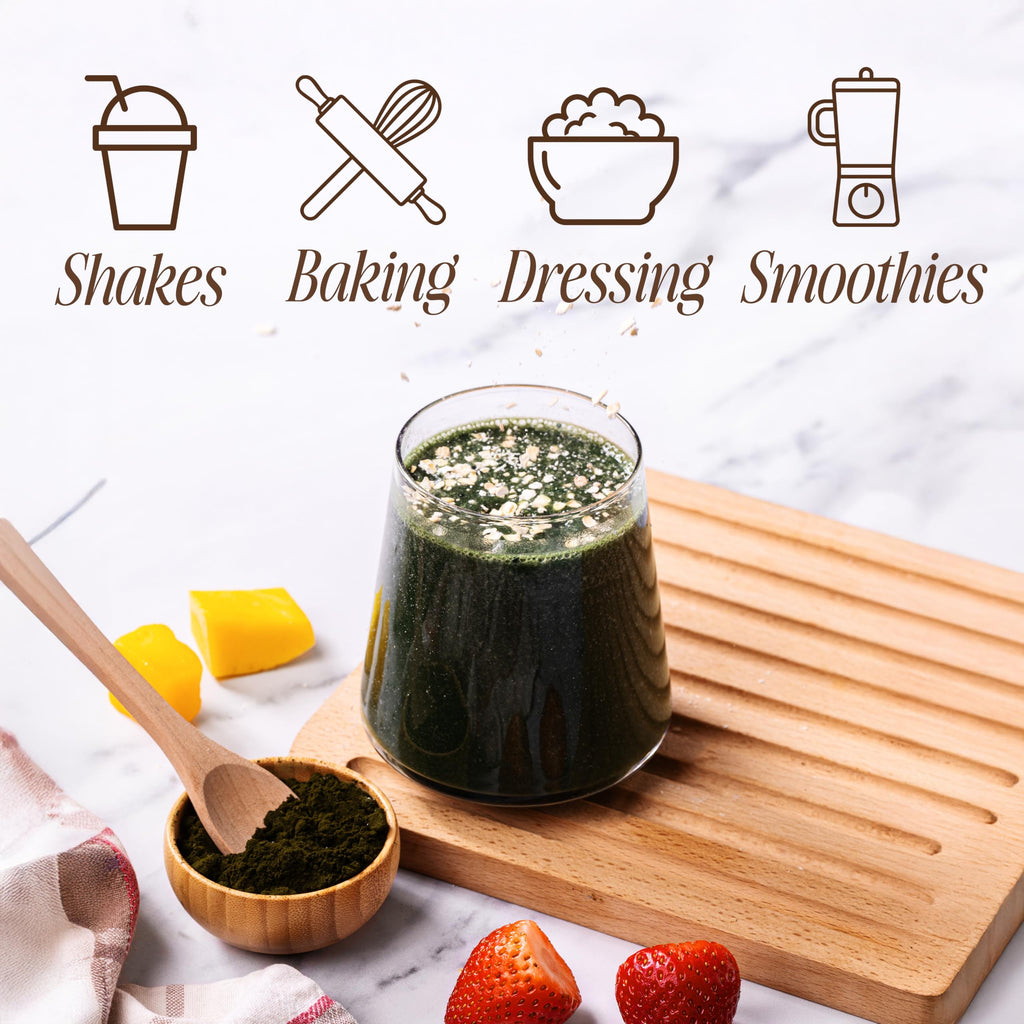 natural chlorella for healthy skin