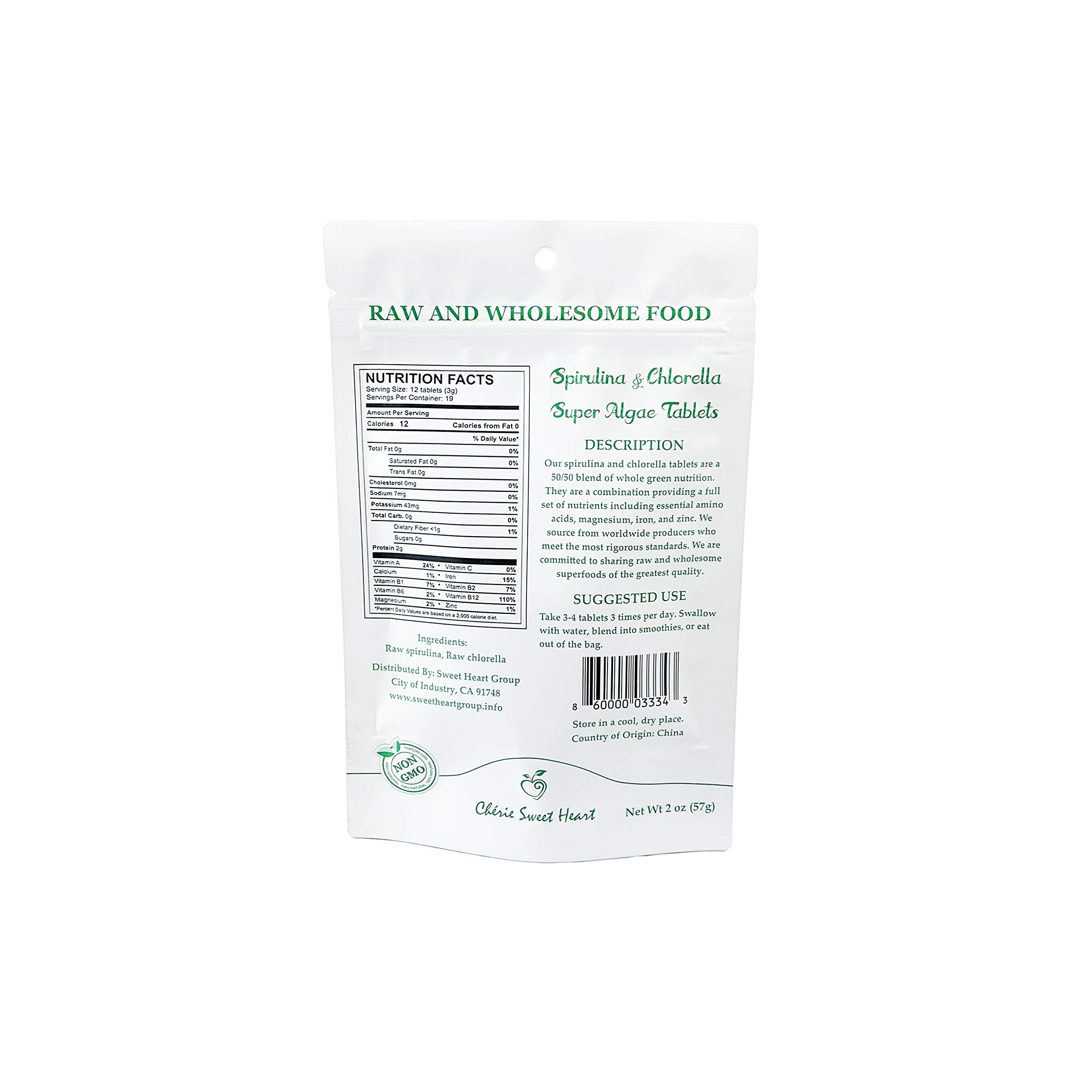 Natural chlorella plant nutrition