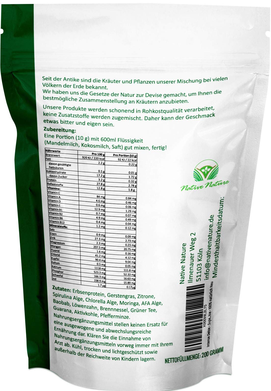 natural chlorella supplement for energy