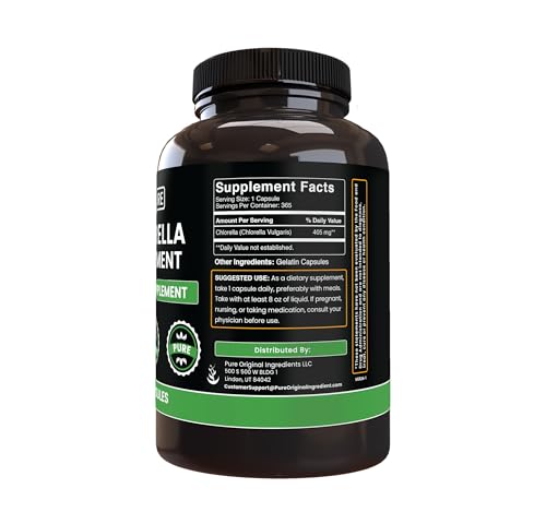natural chlorella supplement for vitality