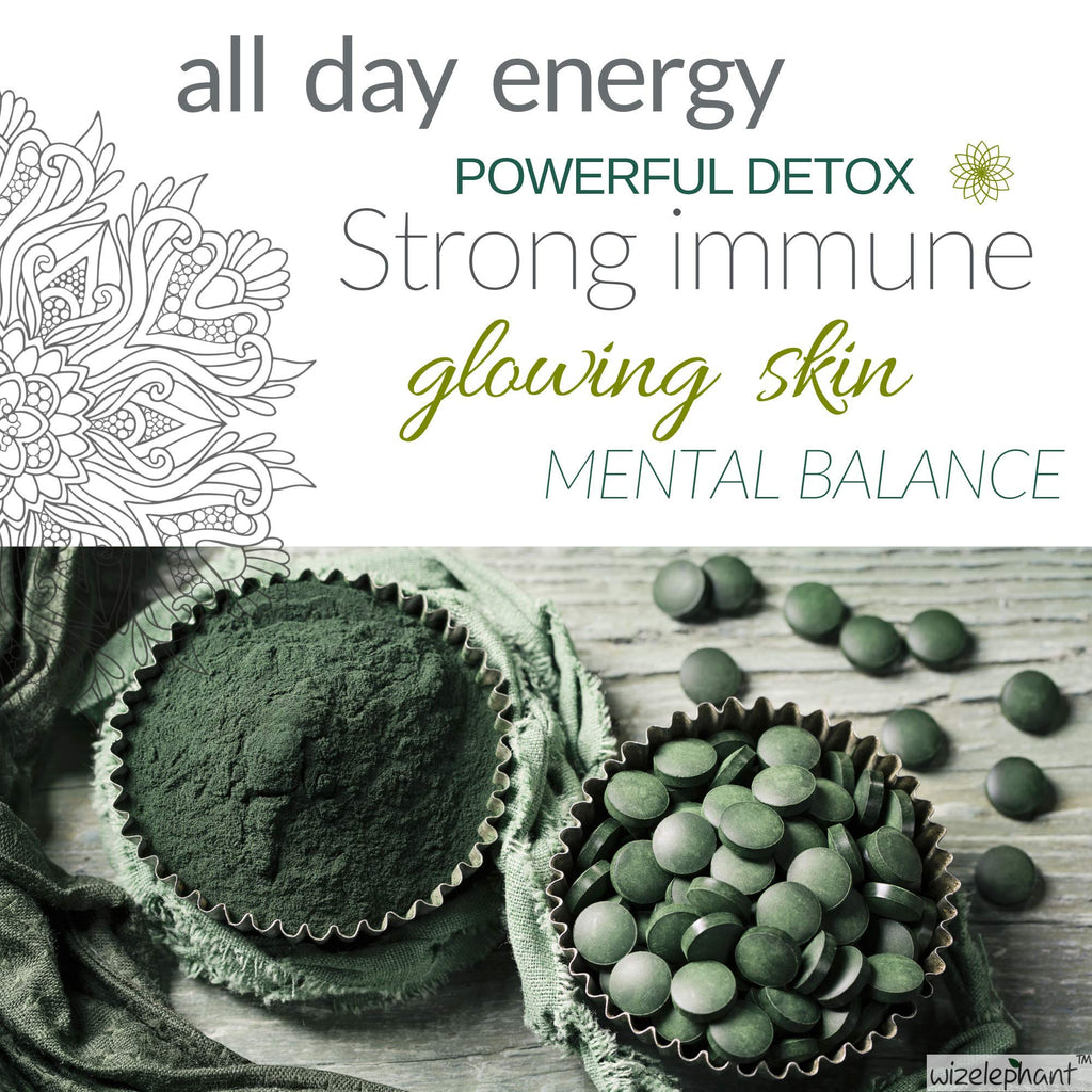 natural chlorella supplement for vitality