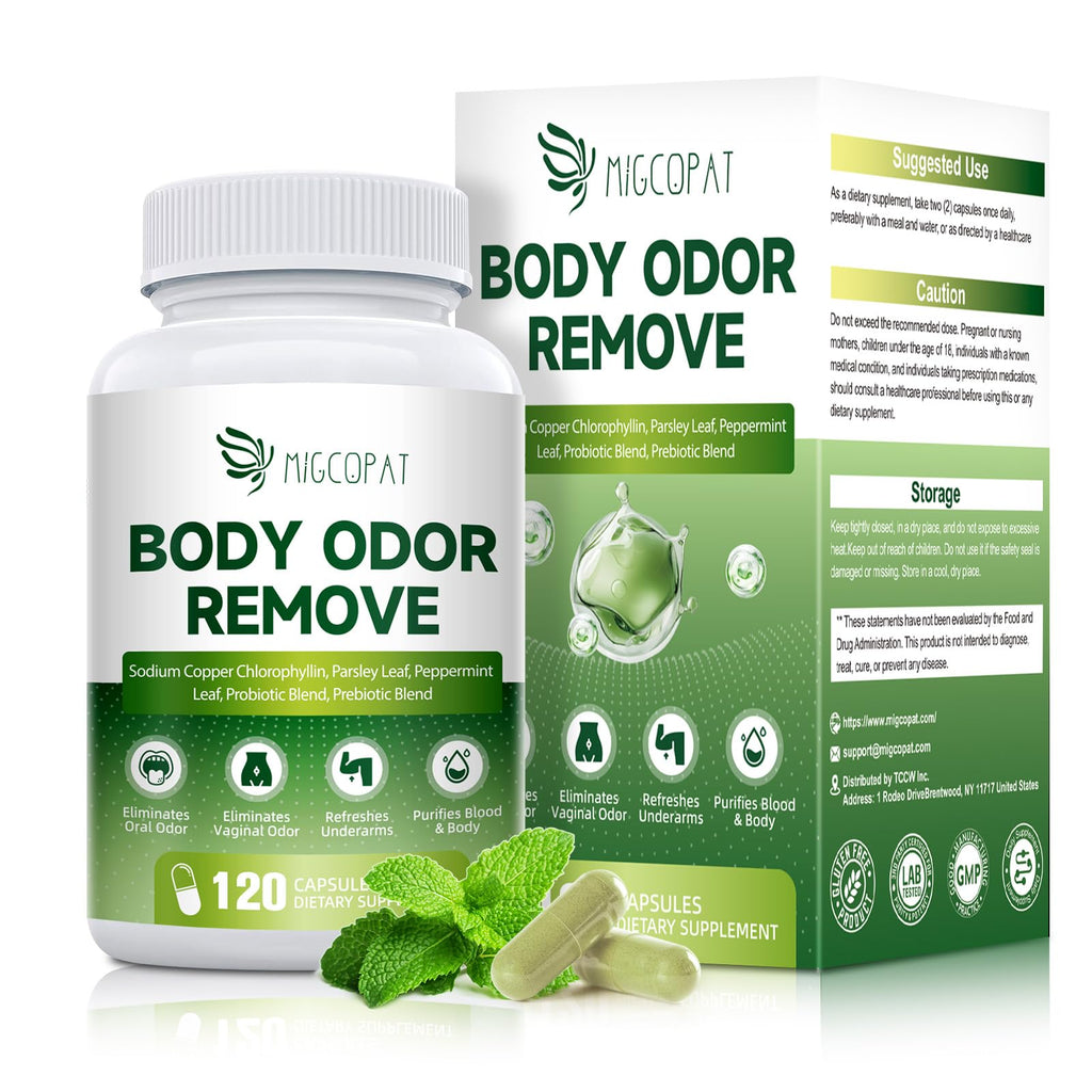 natural chlorophyll body deodorizer