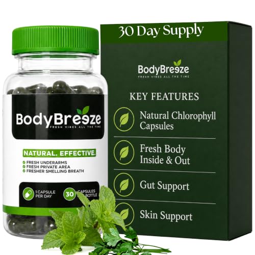 natural chlorophyll deodorant capsules