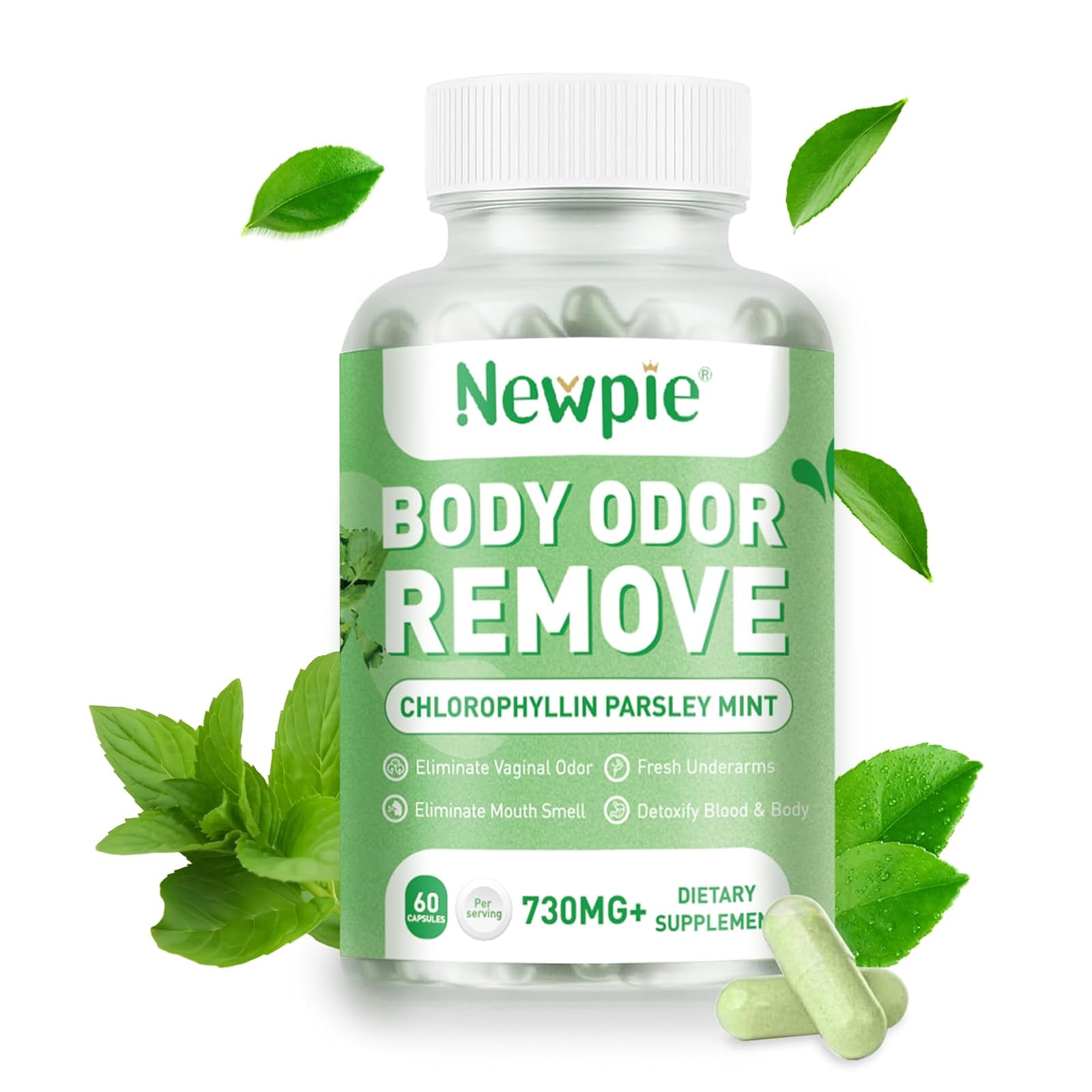 natural chlorophyll deodorizing capsules