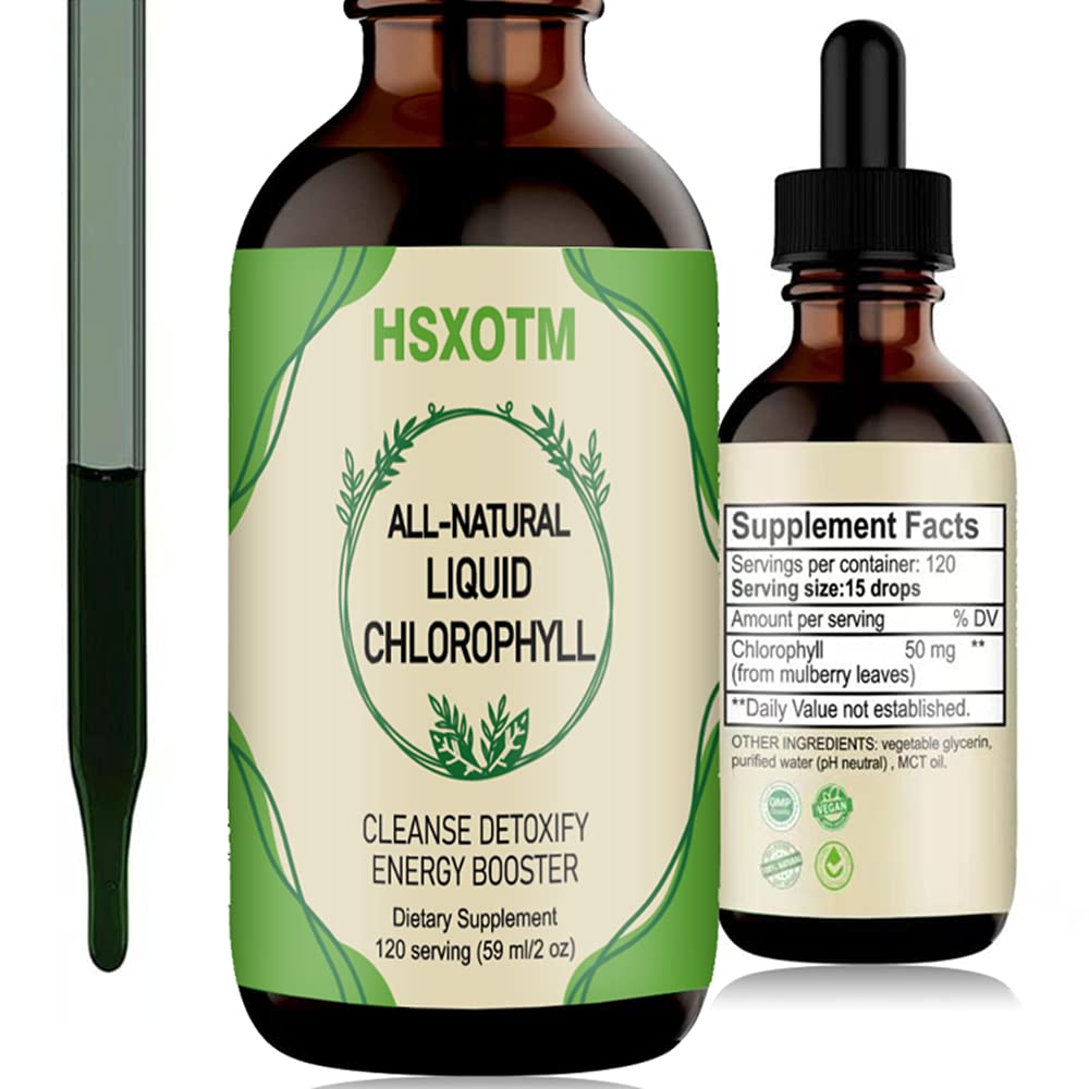 natural chlorophyll drops for energy