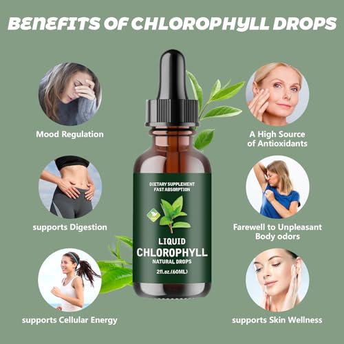 natural chlorophyll drops for immune support