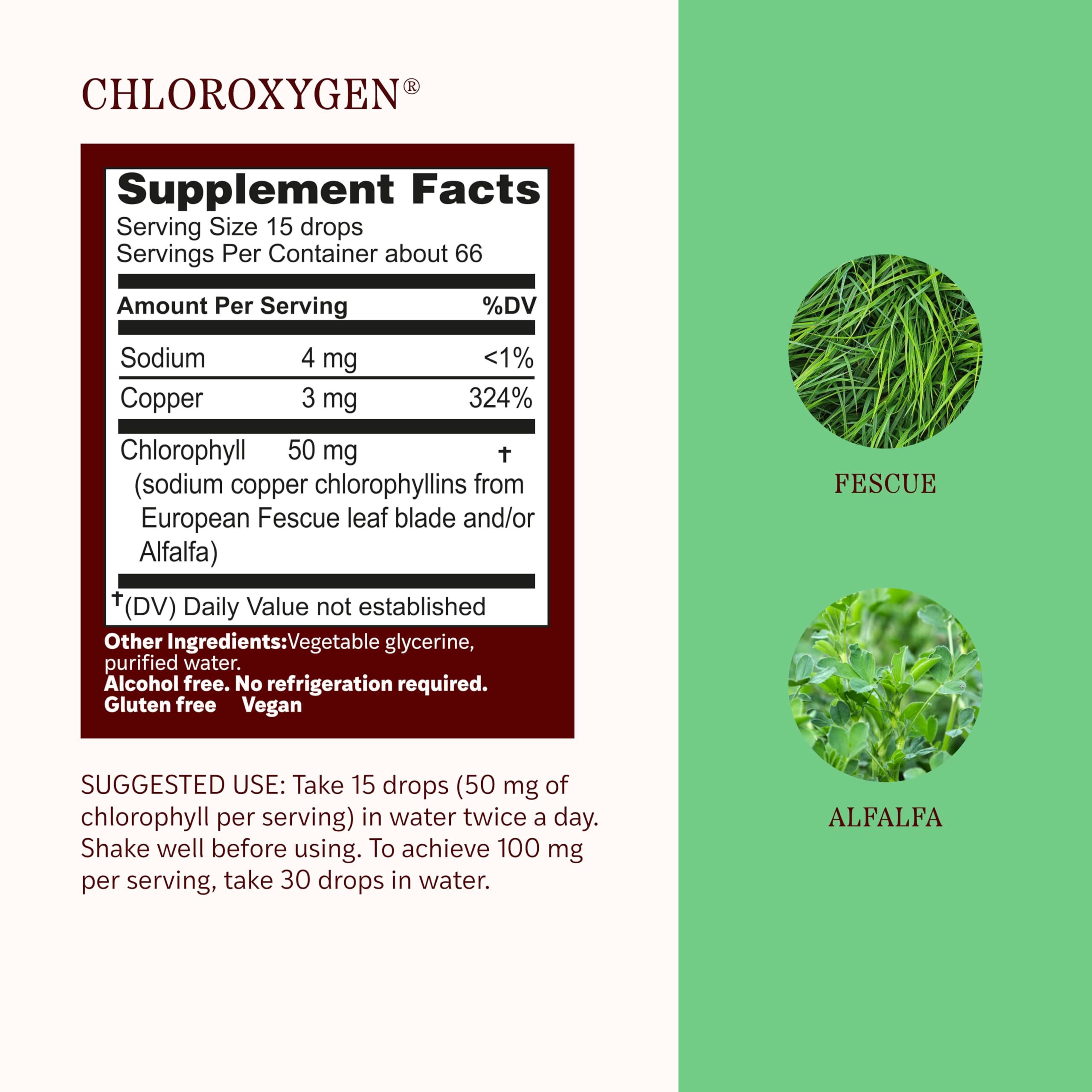 natural chlorophyll extract for wellness