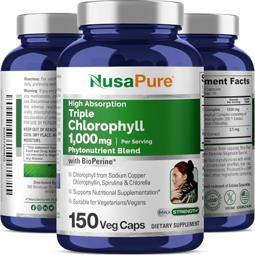 natural chlorophyll for detox support