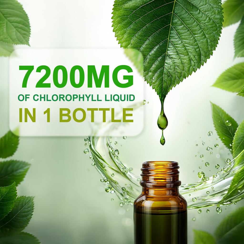 Natural chlorophyll for detox support