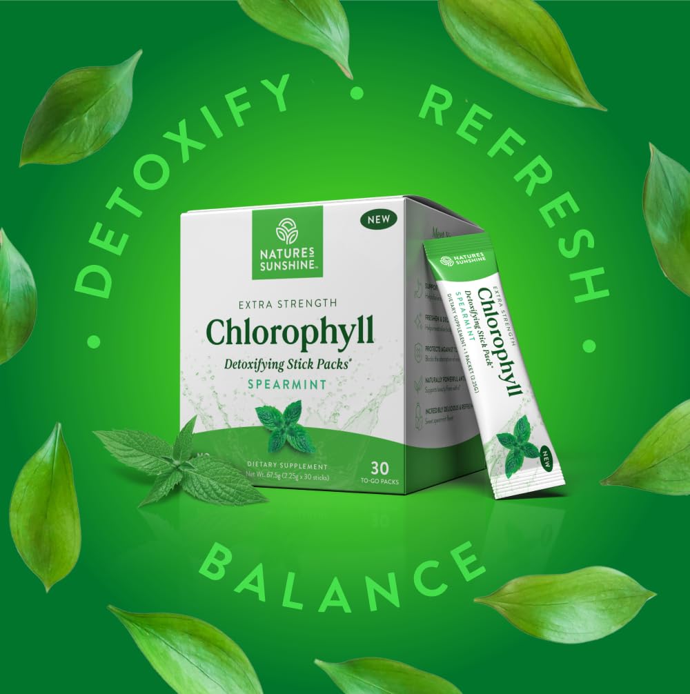 natural chlorophyll for detox support