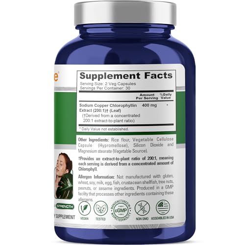 natural chlorophyll for detox support