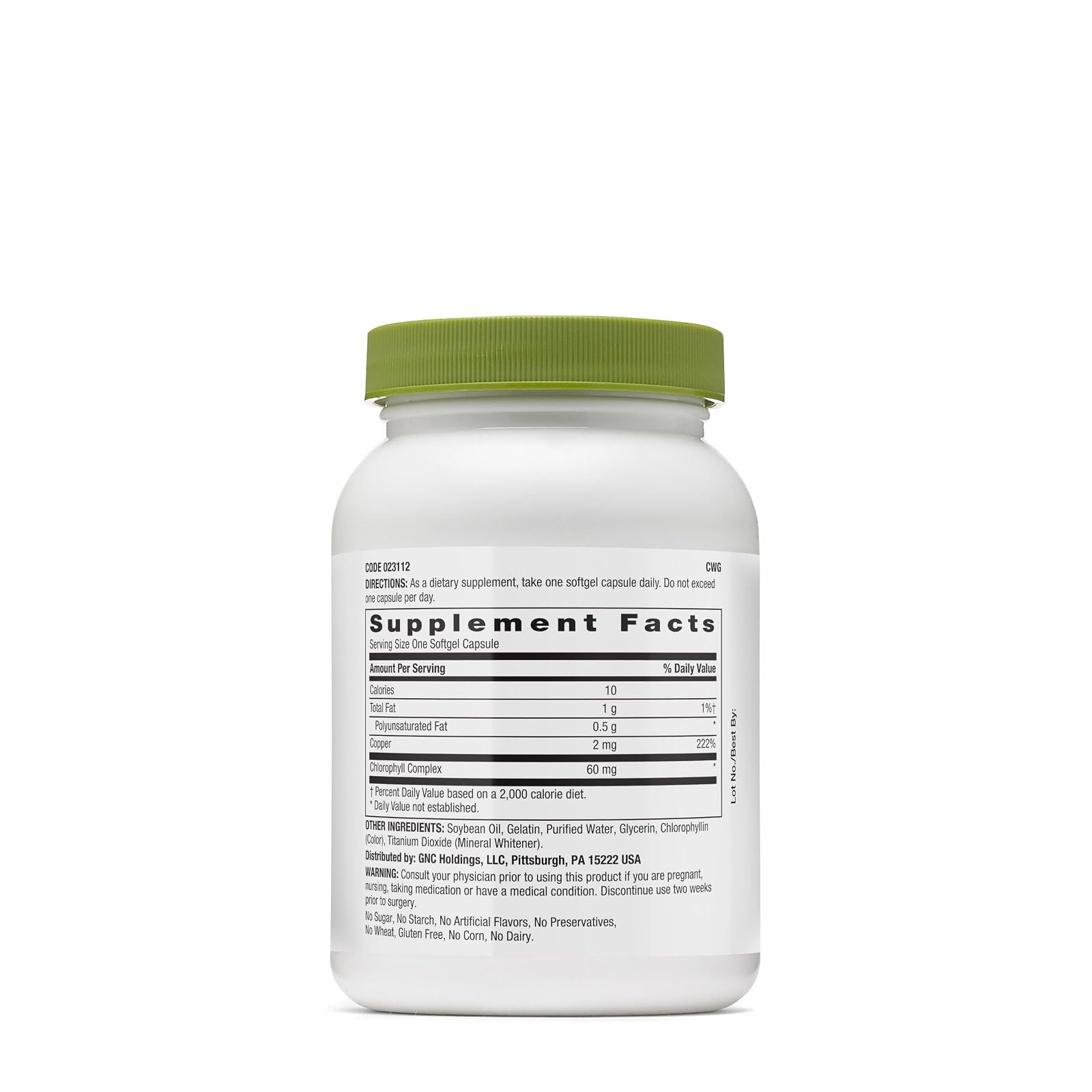 natural chlorophyll for digestive health