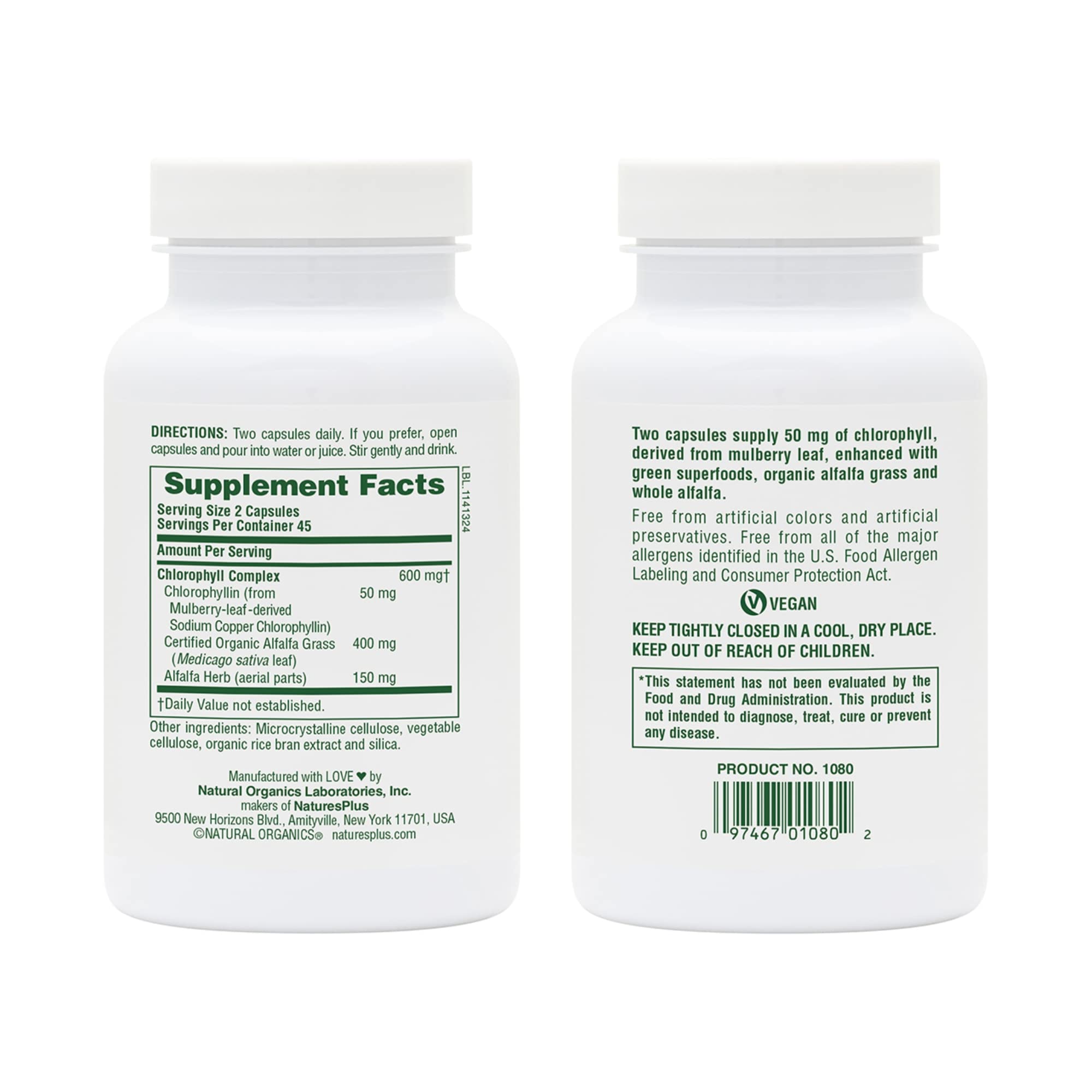 natural chlorophyll for general well-being