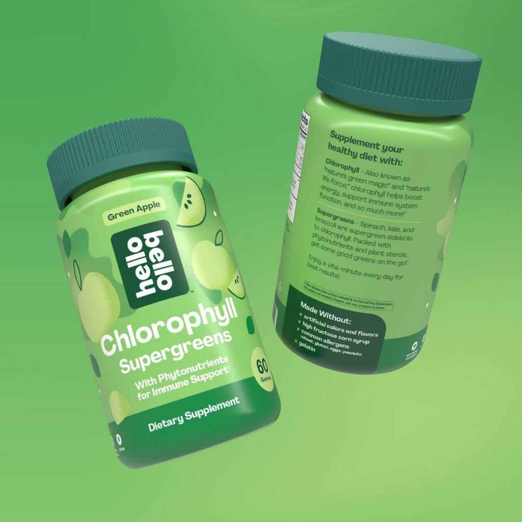 Natural chlorophyll for women's health