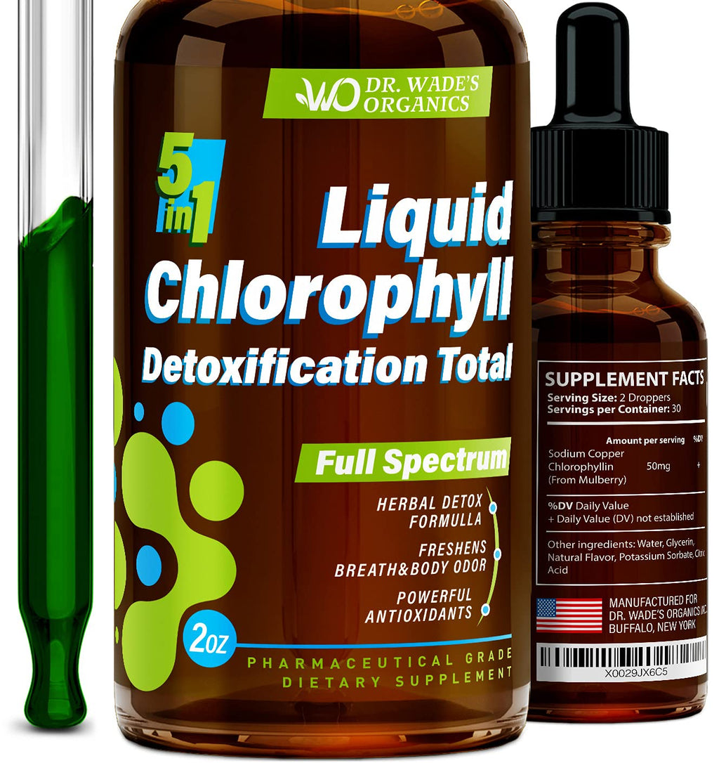 natural chlorophyll liquid drops