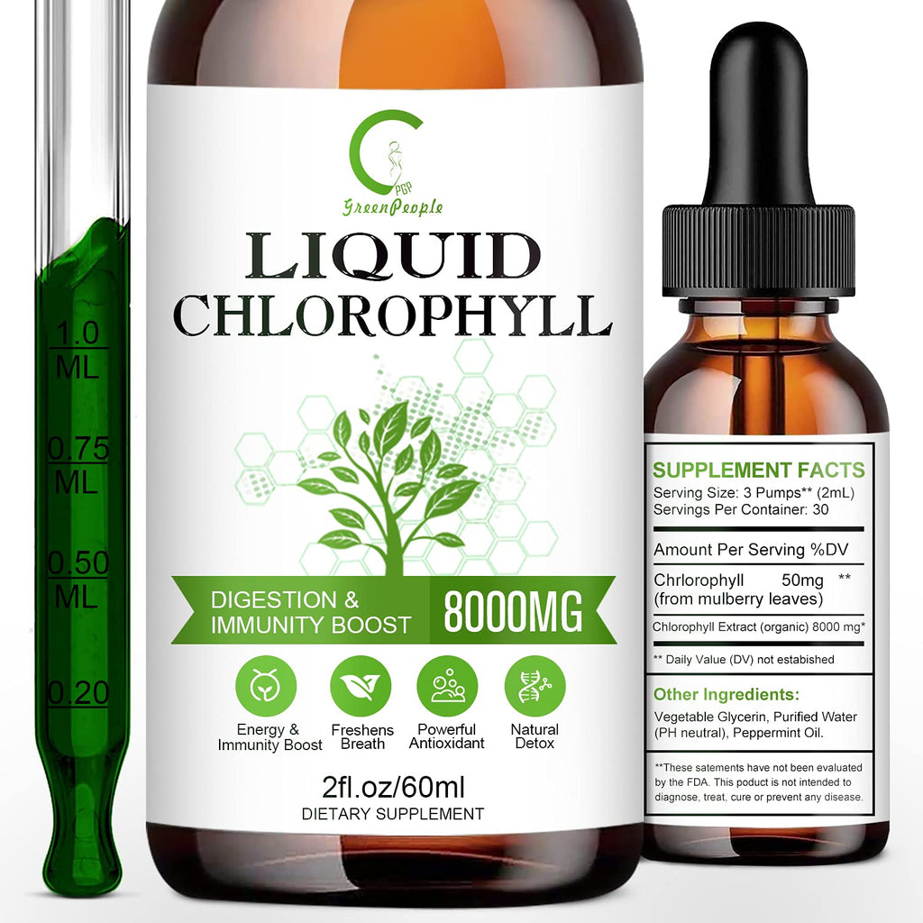 natural chlorophyll liquid drops