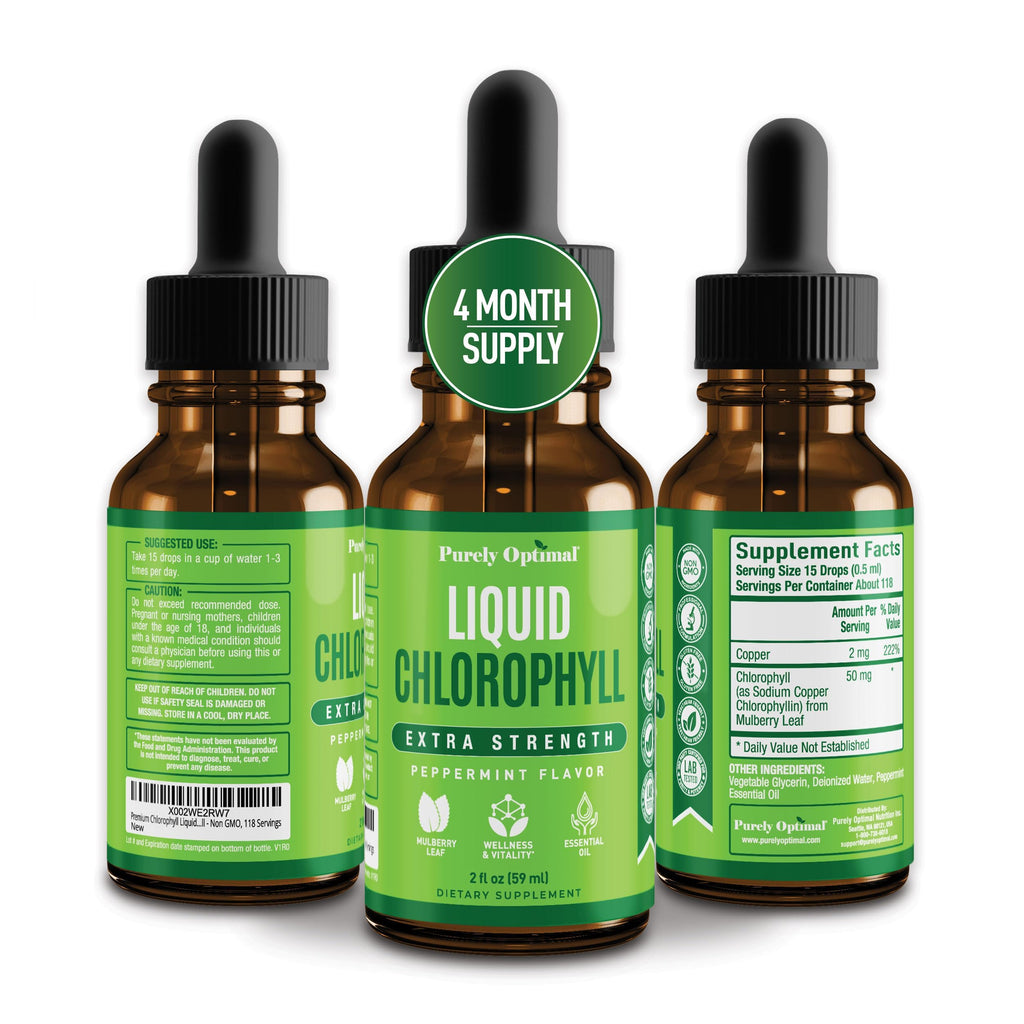 natural chlorophyll liquid drops