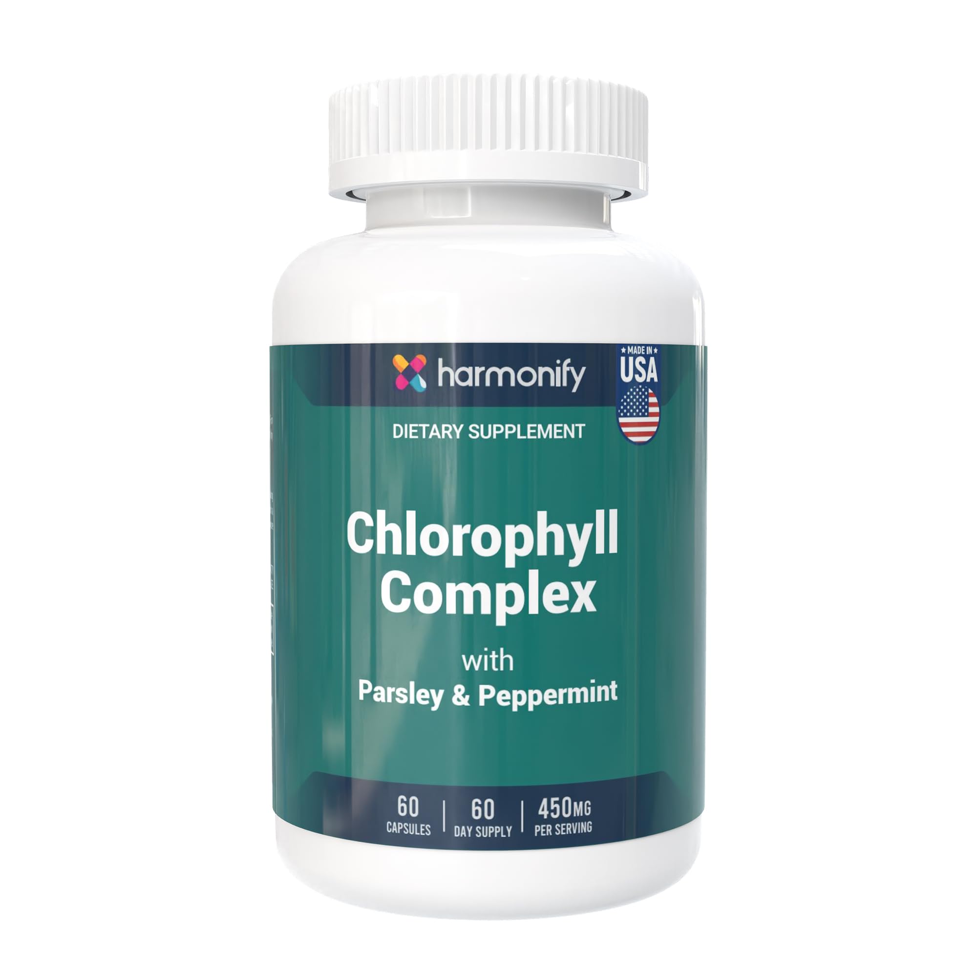 natural chlorophyll supplement capsules