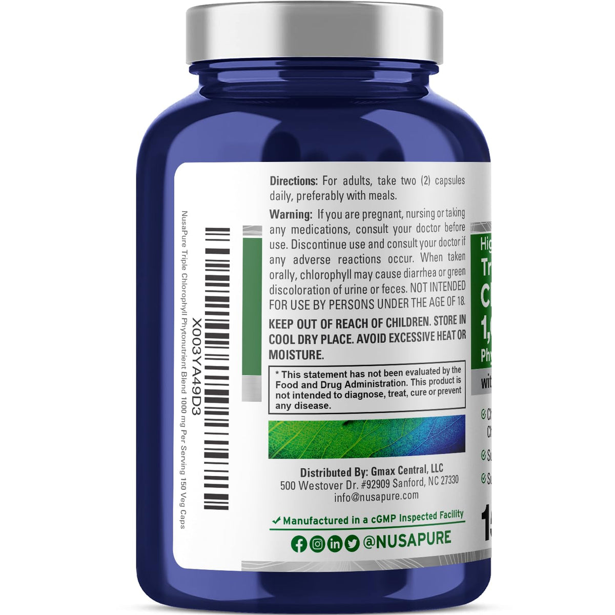 natural chlorophyll supplement for energy