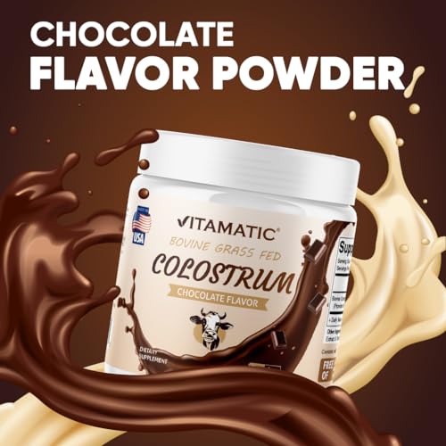 Natural chocolate colostrum for energy